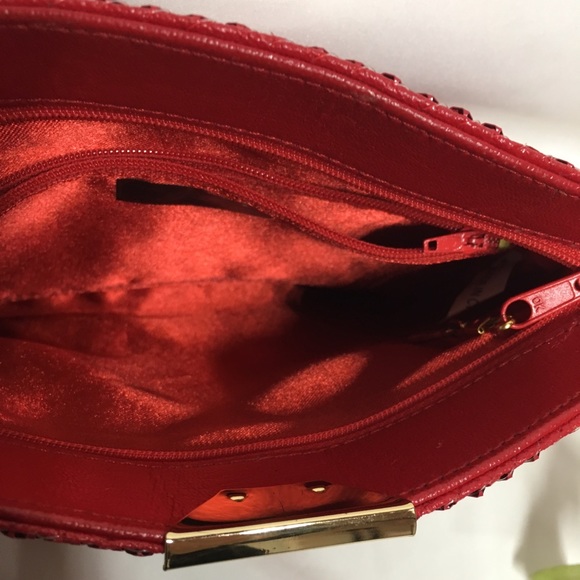 Y&S Handbags | Bags | Y S Original Vintage Dressy Purse Clutch Red ...